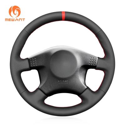 China DIY Hand Sewing Mewant Steering Wheel Wrap for Nissan Skyline ECR33 R33 GTR 1995-1998 for sale