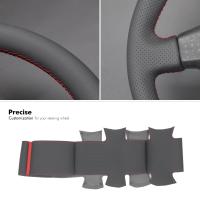 China DIY Hand Sewing Mewant Steering Wheel Wrap for Nissan Skyline ECR33 R33 GTR 1995-1998 for sale