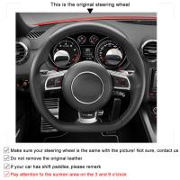 China Custom Fit Hand Sewn Suede Wheel Cover for Audi RS 6 C6 Avant 2009-2014 in Yellow Thread for sale