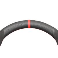 China Car Leather Steering Wheel Cover for Hyundai i30 N Veloster N 2017 2018 2019 2020 2021 for sale
