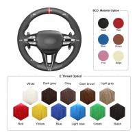 China Car Leather Steering Wheel Cover for Hyundai i30 N Veloster N 2017 2018 2019 2020 2021 for sale