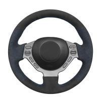 China Customized Thread Color Steering Wheel Cover for Nissan GTR GT-R Nismo R35 Hand Sewing for sale