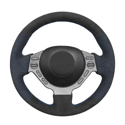 China Customized Thread Color Steering Wheel Cover for Nissan GTR GT-R Nismo R35 Hand Sewing for sale