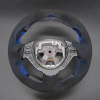 China Customized Thread Color Steering Wheel Cover for Nissan GTR GT-R Nismo R35 Hand Sewing for sale