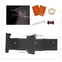 China Customized Thread Color Steering Wheel Cover for Nissan GTR GT-R Nismo R35 Hand Sewing for sale