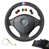 China Customized M Tri Color Steering Wheel Cover for BMW 5 Series E39 M3 Z3 E36/8 1999-2002 for sale
