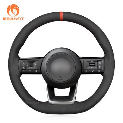 China 20212022 2023 2024 Nissan Rogue Pathfinder Qashqai X-Trail Black Suede 3-Spoke Wheel Cover for sale