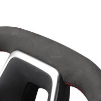 China 20212022 2023 2024 Nissan Rogue Pathfinder Qashqai X-Trail Black Suede 3-Spoke Wheel Cover for sale