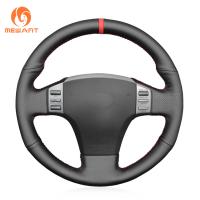 China Custom PU Leather Steering Wheel Cover for Infiniti G35 Nissan Skyline V35 2003-2006 for sale