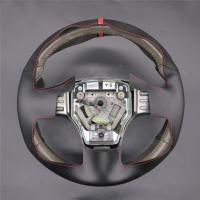China Custom PU Leather Steering Wheel Cover for Infiniti G35 Nissan Skyline V35 2003-2006 for sale