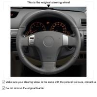 China Steering Wheel Cover for Nissan Skyline V35 2003-2006 Infiniti G35 2003 2004 2005-2006 for sale