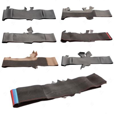 China Leather Steering Wheel Wrap for BMW E36 E39 E46 E53 E60 E63 E64 E87 F10 E90 F87 F82 F12 F13 for sale