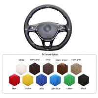 China Volkswagen Golf 7 Mk7 Polo Jetta Passat B8 Tiguan Sharan Touran Up 2016 2017 Custom Steering Wheel Wrap for sale