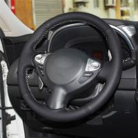 China Faux Leather Suede Steering Wheel Cover for Infiniti FX FX35 FX37 FX50 2009-2013 QX70 for sale