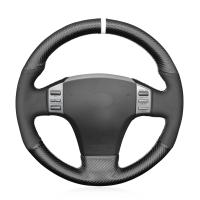 China Infiniti G35 2003-2006 Nissan Skyline V35 2003-2006 Alcantara Suede Leather Steering Wheel Cover for sale