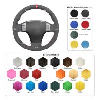 China Infiniti G35 2003-2006 Nissan Skyline V35 2003-2006 Alcantara Suede Leather Steering Wheel Cover for sale