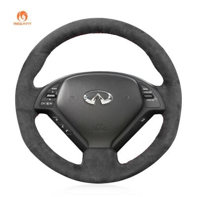 China Q40 Steering Wheel Wrap for Infiniti G37EX EX30 EX35 EX37 2009-2013 Q60 QX50 2015-2017 for sale
