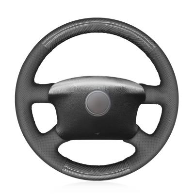 China Custom Design Fan Club Style DIY Steering Wheel Cover for Volkswagen Passat B5 Golf 4 for sale