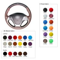 China Leather Steering Wheel Cover For Kia Ceed Cee'd K3 Cerato Forte Koup Forte5 2012-2018 for sale