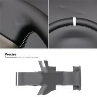 China Infiniti G35 Nissan Skyline V35 2003-2006 Custom Hand Stitching Steering Wheel Cover for sale