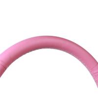 China Custom Pink Steering Wheel Cover for VW Golf 5 Mk5 Passat B6 Jetta 5 Tiguan 2007-2011 for sale