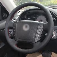 China Perfectly Fit Luxury Car Interior Accessories for Ssangyong Rexton W Red Thread Color for sale