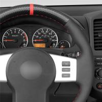 China Nissan Frontier Pathfinder R51 Xterra Navara D40 Carbon Steering Wheel Cover by MEWANT for sale