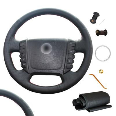 China Custom Design Sports Steering Wheel Cover for Ssangyong Rexton W Add a Touch of Style for sale