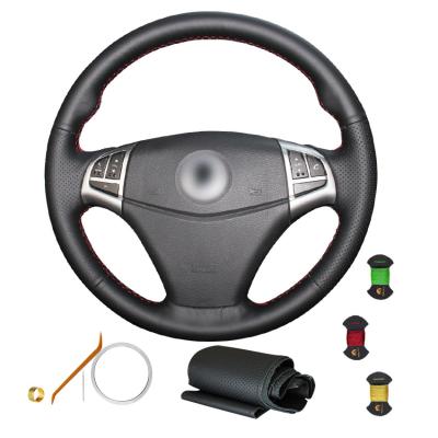 China White Thread Leather Car Cover Kit for Ssangyong Actyon Kyron Korando 2011-2014 Rexton W Rodius for sale