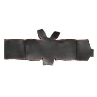 China 100% Fit Hand Stitched Artificial Leather Steering Wheel Wrap Cover for Kia K5 Optima 2014 2015 for sale