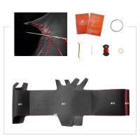 China Custom Best Car Interior Accessories for VW Golf 5 Mk5 Passat B6 Steering Wheel Cover for sale