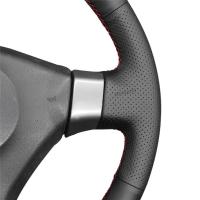 China Customized Hand Sewing Steering Wheel Cover for 200SX S15/Silvia/Skyline R34 GTR GT-R for sale