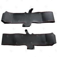 China Handmade Leather Steering Wheel Cover for Volkswagen VW Amarok Tiguan Passat B7 CC Touran Jetta Mk6 Caddy EOS for sale