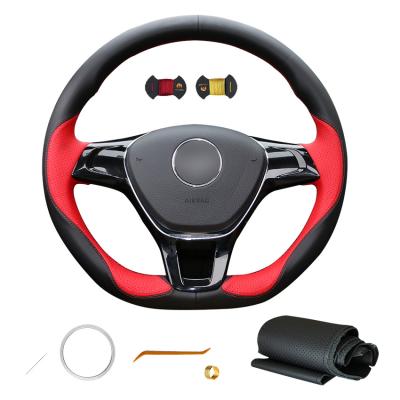 China Volkswagen Golf 7 Mk7 Polo Jetta Passat B8 VW Tiguan Sharan Touran Blue Suede Wheel Cover for sale