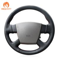 China Customize Steering Wheel Cover for Nissan Almera Note Sentra Qashqai X-Trail Tiida Versa Cube 350Z Murano Primastar Pathfinder Sentra AD for sale