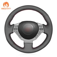 China Customize Steering Wheel Cover for Nissan Almera Note Sentra Qashqai X-Trail Tiida Versa Cube 350Z Murano Primastar Pathfinder Sentra AD for sale