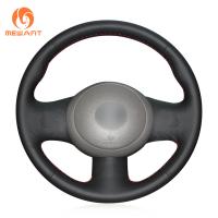 China Customize Steering Wheel Cover for Nissan Almera Note Sentra Qashqai X-Trail Tiida Versa Cube 350Z Murano Primastar Pathfinder Sentra AD for sale