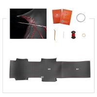 China Many Color Options for Hyundai Veracruz IX55 Custom Car Interior Steering Wheel Cover for sale
