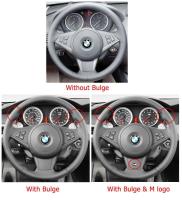 China Steering Wheel Cover for BMW 5 Series E60 E61 2007-2010 M5 E60 2006-2010 M6 E63 E64 2006-2010 for sale