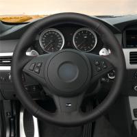 China Steering Wheel Cover for BMW 5 Series E60 E61 2007-2010 M5 E60 2006-2010 M6 E63 E64 2006-2010 for sale