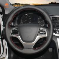 China Durable Interior Accessories Steering Wheel Covers for Hyundai Elantra Solaris Accent for sale