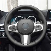 China Custom Steering Wheel Cover for 2018 2019 BMW 5 Series G30 G31 M5 F90 X3 G01 X5 G05 for sale