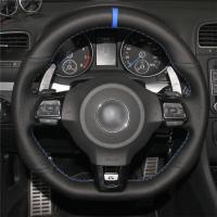 China Double-Sided Tape Installation Tool for Hand Stitched Black Leather Steering Wheel Cover for sale