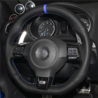 China Double-Sided Tape Installation Tool for Hand Stitched Black Leather Steering Wheel Cover for sale