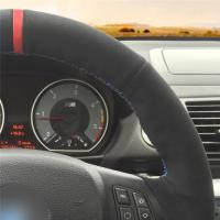 China 3-Spoke Wheel Mewant Steering Wheel Cover for BMW 1 Series E81 E82 E87 E88 2008-2013 for sale