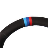 China 3-Spoke Wheel Mewant Steering Wheel Cover for BMW 1 Series E81 E82 E87 E88 2008-2013 for sale