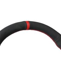 China Upgrade Your Hyundai 2017 2018 2019 with Custom Hand Sewing Suede Steering Wheel Cover for sale