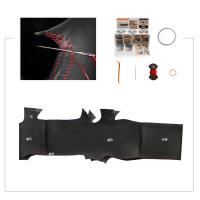 China DIY Hand Sewing Black Stitch Suede Steering Wheel Cover for BMW Z4 E85 E86 2003-2016 for sale