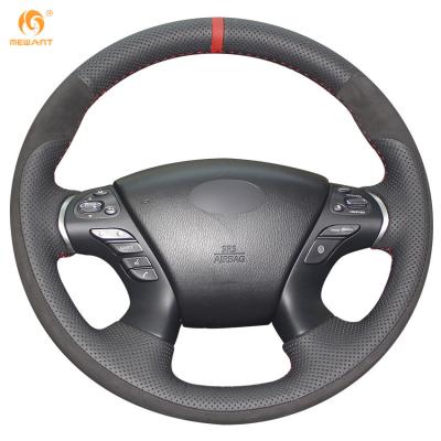 China FX37 Leather Steering Wheel Cover Upgrade Your Infiniti and Nissan Driving Experience for sale