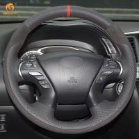 China FX37 Leather Steering Wheel Cover Upgrade Your Infiniti and Nissan Driving Experience for sale